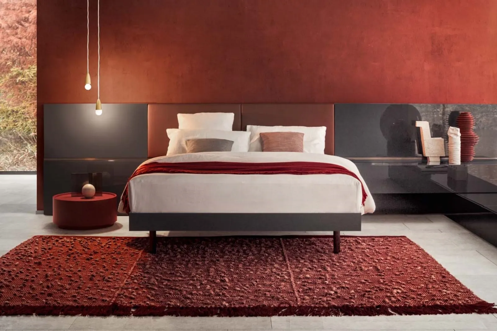 Letto matrimoniale Boiserie di Pianca